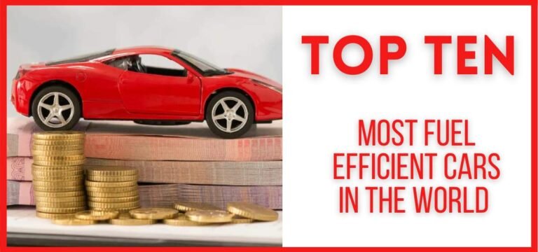 Top 10 Most Fuel-Efficient cars in the world 2025